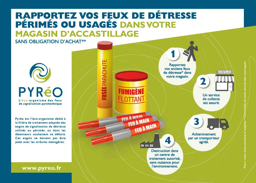 Faites collecter vos feux de détresse périmés