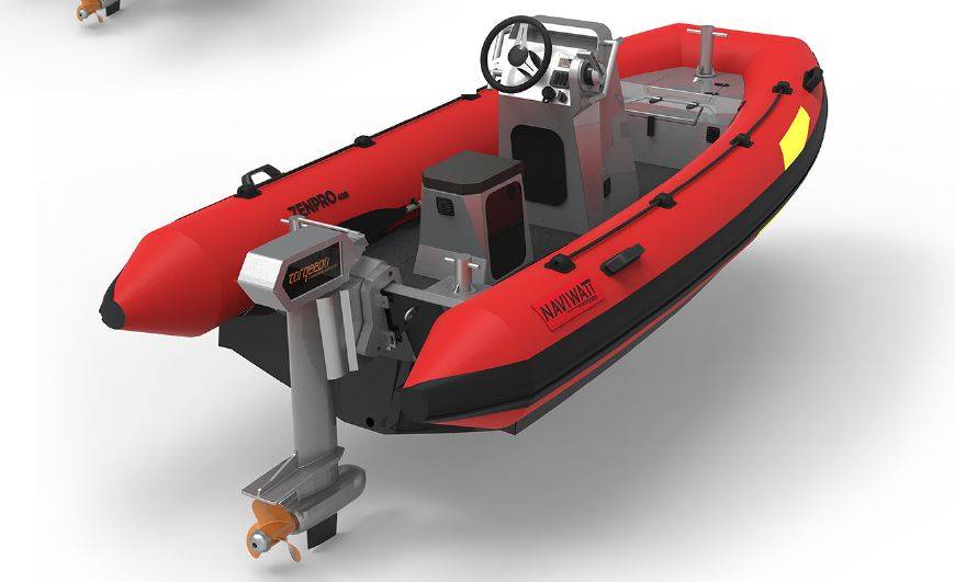 ZenPro 420, le nouveau semi-rigide électrique exposé au Grand Pavois de ...